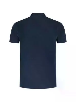 Fedeli Buttoned Polo Shirt - Blue