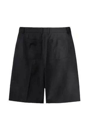 DUNST Pleated Bermuda Shorts