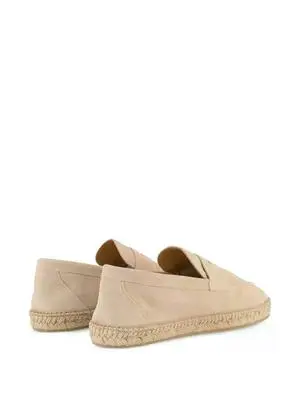 LARDINI Suede Espadrilles - Neutrals