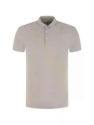 Fedeli Short-sleeve Polo Shirt - Neutrals