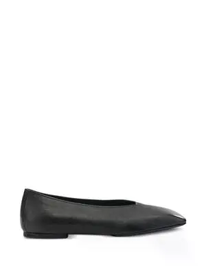 Rick Owens Leather Ballet Flats