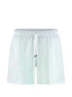 Men's Blue White Stripe Shorts