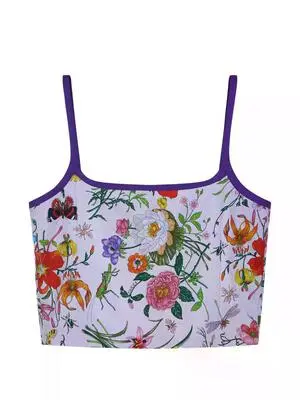 Gucci Floral Top - White