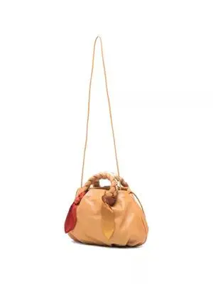 Hereu Bombon Foulard Braided-handle Tote Bag