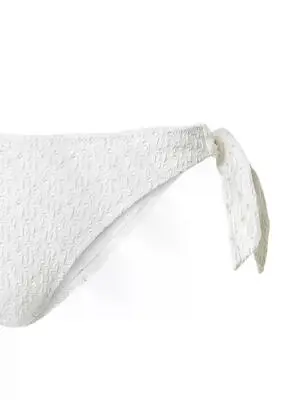 TWINSET Broderie Anglaise Bikini Thong - White