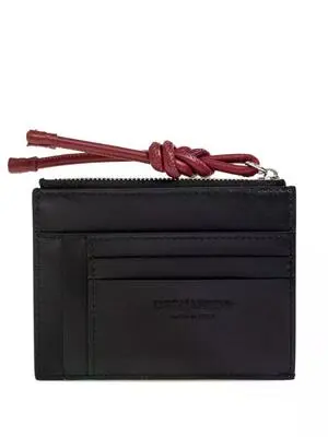 Dsquared2 Knotted Leather Cardholder