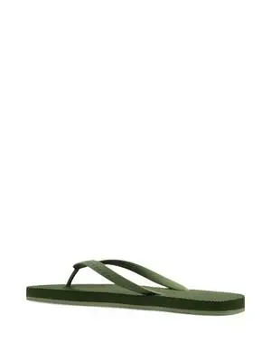 Dsquared2 Logo Thong Flip-flops - Green