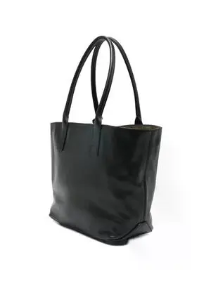 Hogan Address Embossed Tote Bag - Black