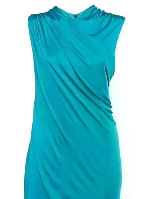 Versace Ruched Midi Dress