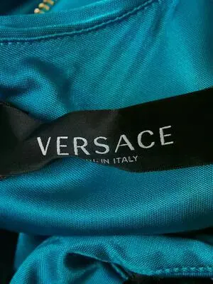 Versace Ruched Midi Dress