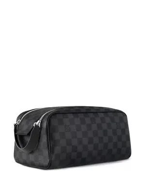 LOUIS VUITTON Dopp Damier Graphite Wash Bag
