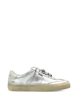 Golden Goose Silver Sneakers For Men
