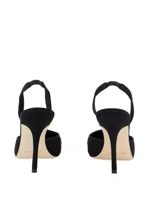 Manolo Blahnik Crystal-embellished Stiletto Pumps