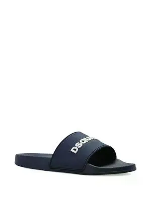 Dsquared2 Logo Slides - Blue