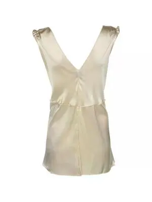 ZENITH V-neck Sleeveless Blouse