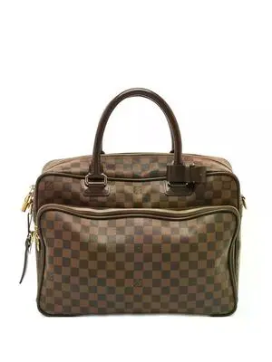 LOUIS VUITTON Icare Coated Canvas Laptop Bag - Brown