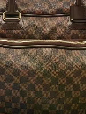 LOUIS VUITTON Icare Coated Canvas Laptop Bag - Brown
