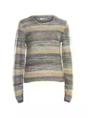Chloé Striped Round-neck Sweater