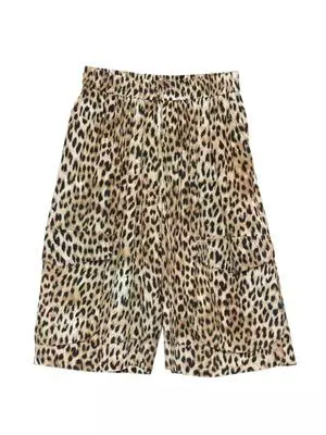 N°21 Leopard-print Shorts