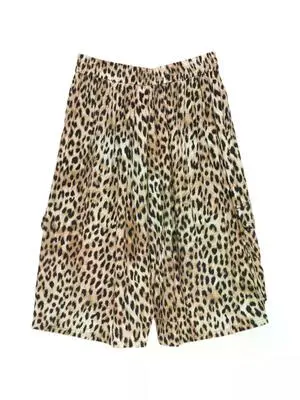 N°21 Leopard-print Shorts