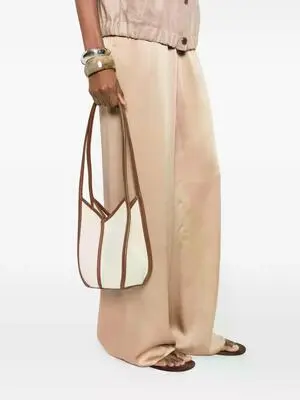 Hereu Calella Canvas Bucket Bag - Neutrals