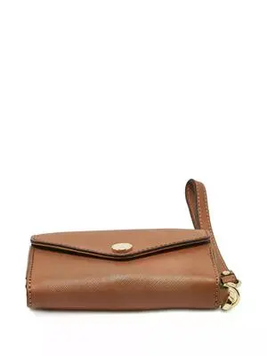 Michael Kors Wristlet Leather Wallet