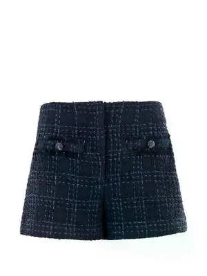 Veronica Beard Gershwin Check Shorts