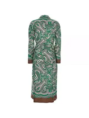 P.a.r.o.s.h Paisley-pattern Midi Dress