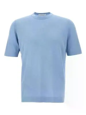 FILIPPO DE LAURENTIIS Ribbed-trim Crew-neck T-shirt