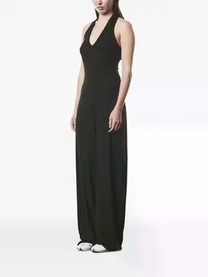 THOM KROM V-neck Sleeveless Jumpsuit
