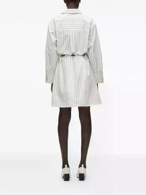 3.1 Phillip Lim Striped Mini Dress - Neutrals