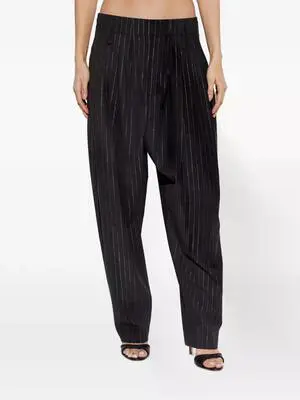 Kenzo Stripe-pattern Tapered Trousers