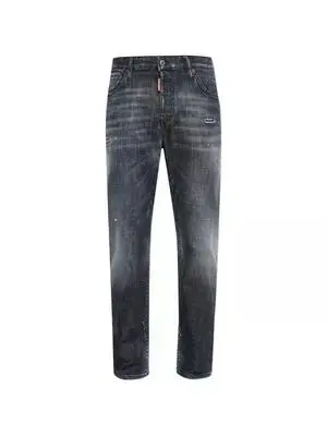Dsquared2 Black Wash Jeans For Men