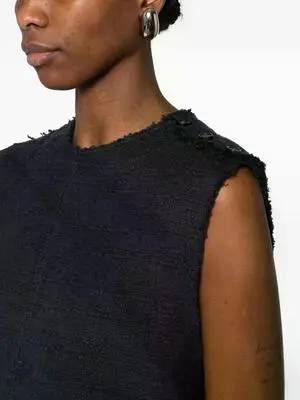 N°21 Button-detail Sleeveless Blouse