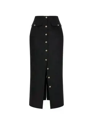 REFORMATION Buttoned Midi Skirt
