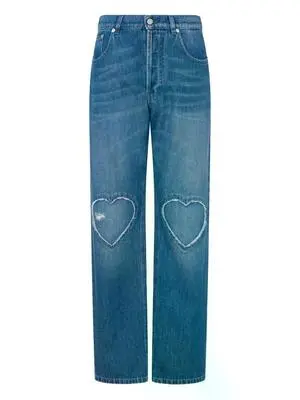Moschino Button Detailed Jeans For Women