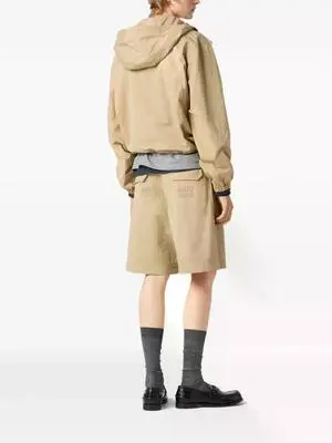 Miu Miu Ripstop Bermuda Shorts
