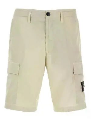 Stone Island Slit Shorts For Men