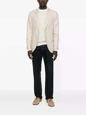 Brunello Cucinelli Buttoned Flap-pocket Blazer