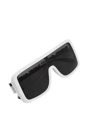 Dolce & Gabbana Logo Rectangle-frame Sunglasses