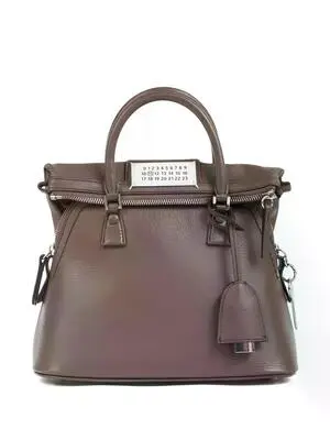 MAISON MARGIELA 5ac Classique Mini Tote - Brown