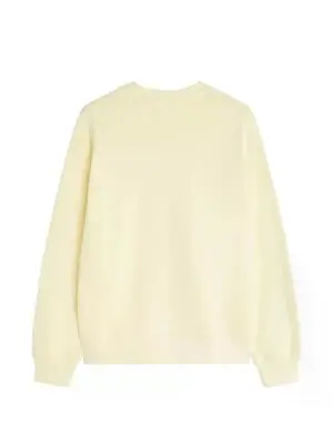 Maison Kitsuné Embroidered Sweatshirt - Yellow