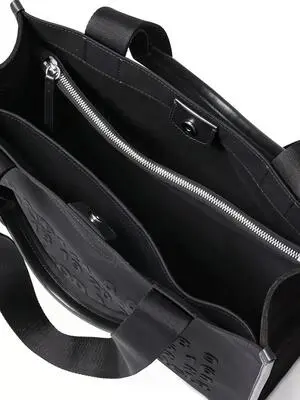 MAISON MARGIELA Vertical Shopping Tote Bag - Black
