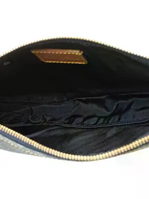 Dior 2001 Mini Denim Saddle Pochette - Blue