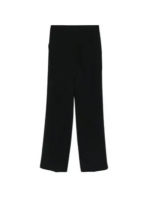 Federica Tosi Zipped Tailored Trousers - Black