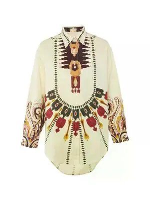 Etro Oversized Printed Shirt