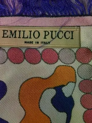 Emilio Pucci Silk Printed Scarf