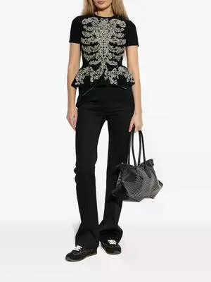 Alexander McQueen Zip-fastening Flared Trousers