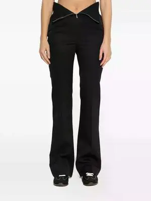 Alexander McQueen Zip-fastening Flared Trousers