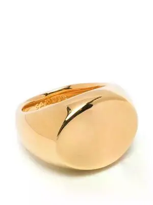JIL SANDER Signet Ring - Gold